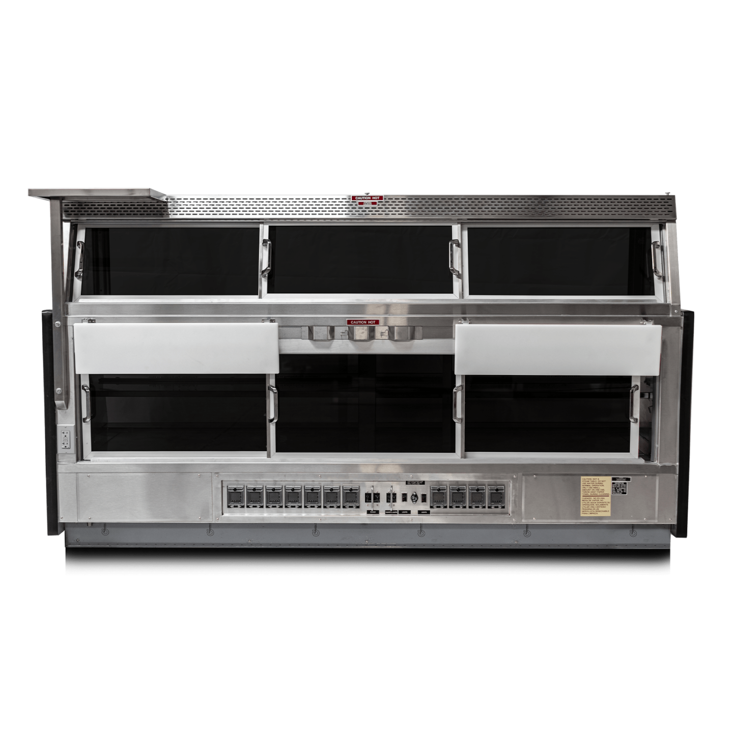 8 Ft Hot Case Self-Service - Custom Delis, Inc.